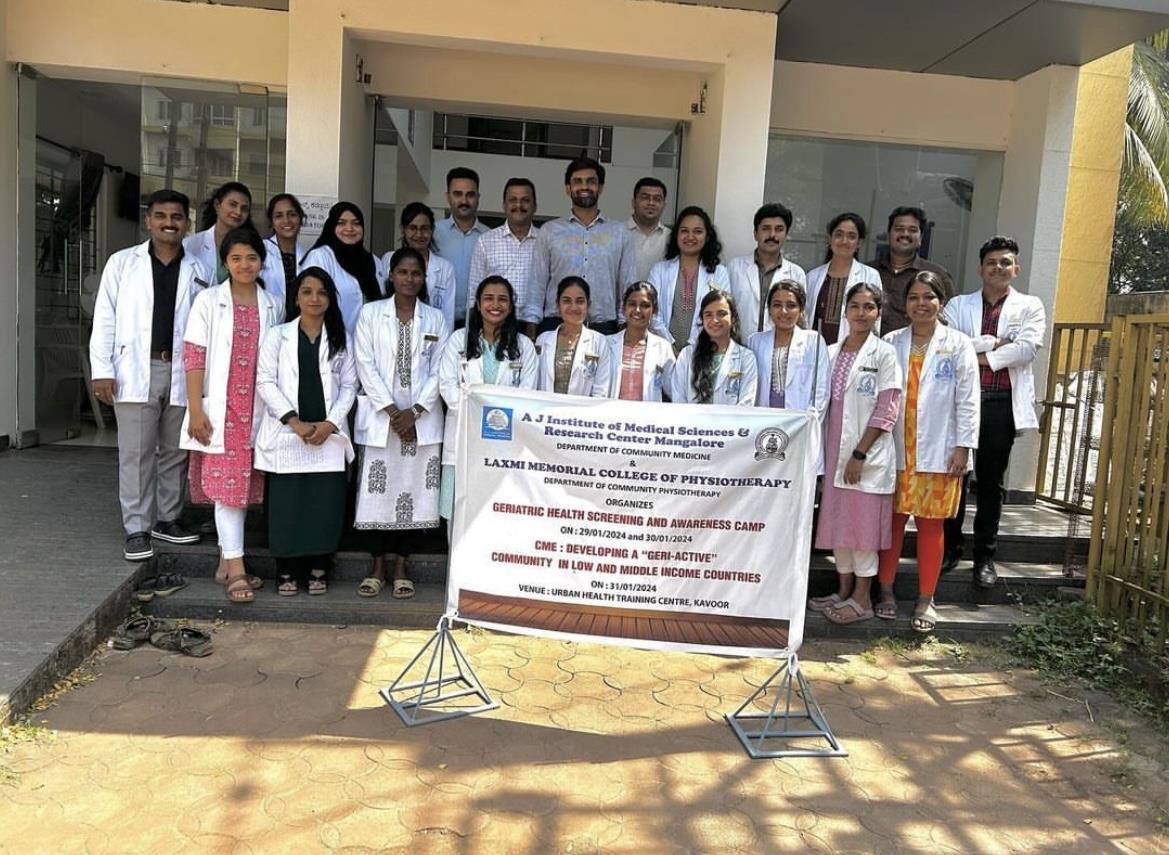 GERIATRIC HEALTH SCREENING AND AWARENESS CAMP – Laxmi Memorial College ...